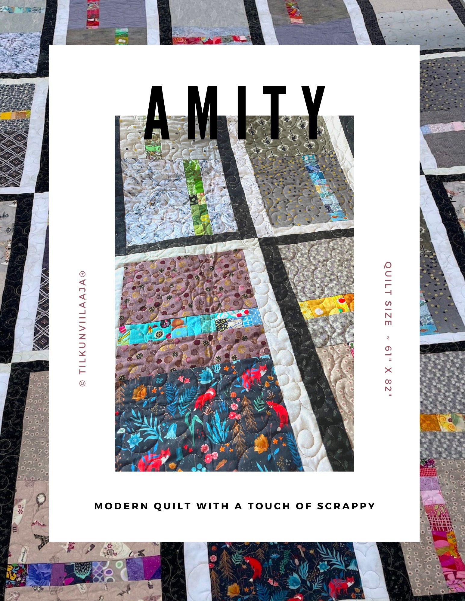 Amity Quilt Pattern quilt pattern – Tilkkunen