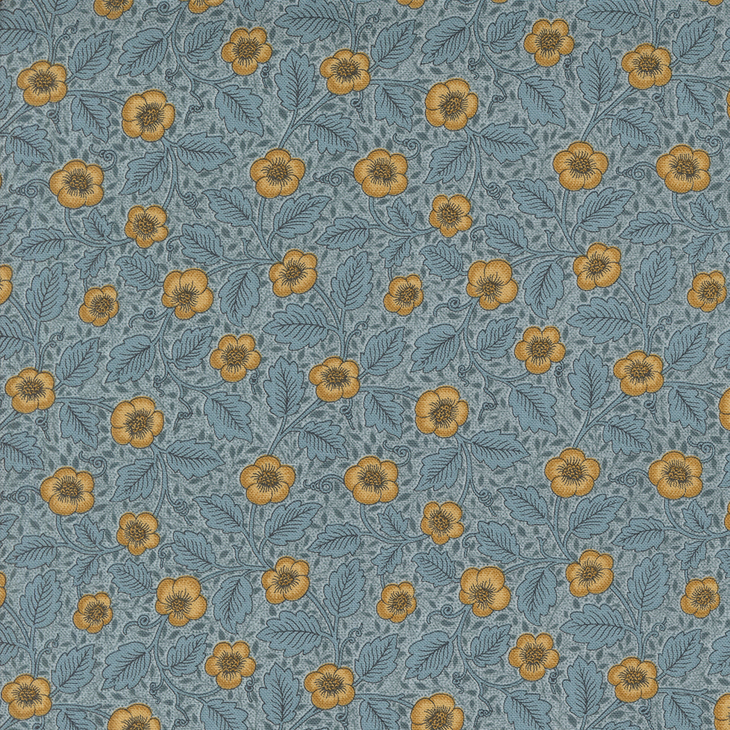 Barbara Brackman - Morris Manor 8396-15 Antipodes Sky puuvillakangas ...