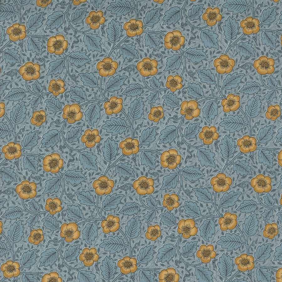 Barbara Brackman - Morris Manor 8396-15 Antipodes Sky puuvillakangas ...