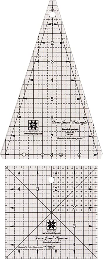 EZ Dear Jane Ruler Set – Tilkkunen