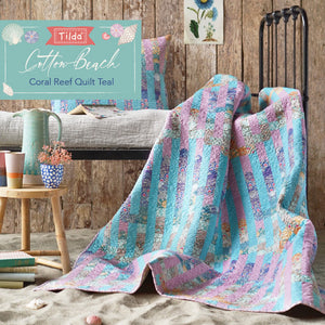 Tilda Cotton Beach - Coral Reef Quilt Pattern FREE – Tilkkunen